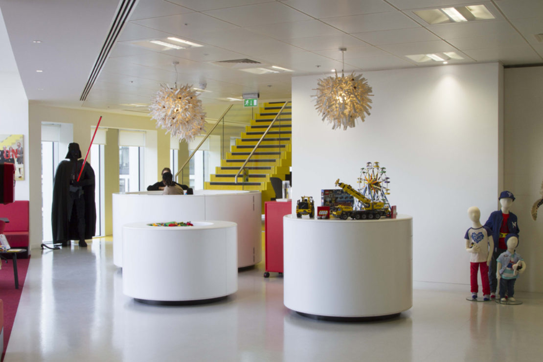 Hot desks: Inside LEGO's imaginative London office - The Long and Short